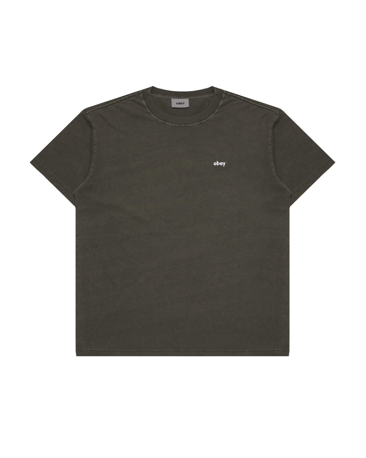Obey Lowercase pigment tee ss | 131080353-RSI | AFEW STORE